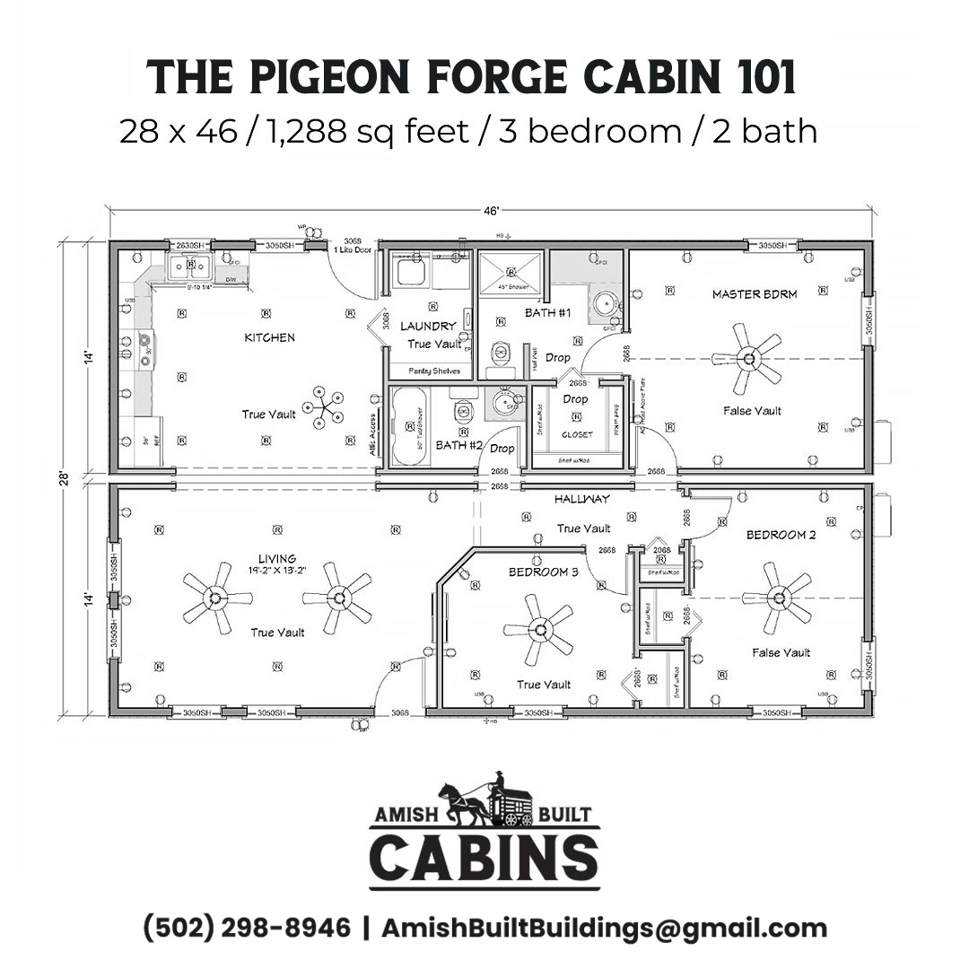 Pigeon Forge Cabin (TEXAS PRICING) – Amish Built Cabins