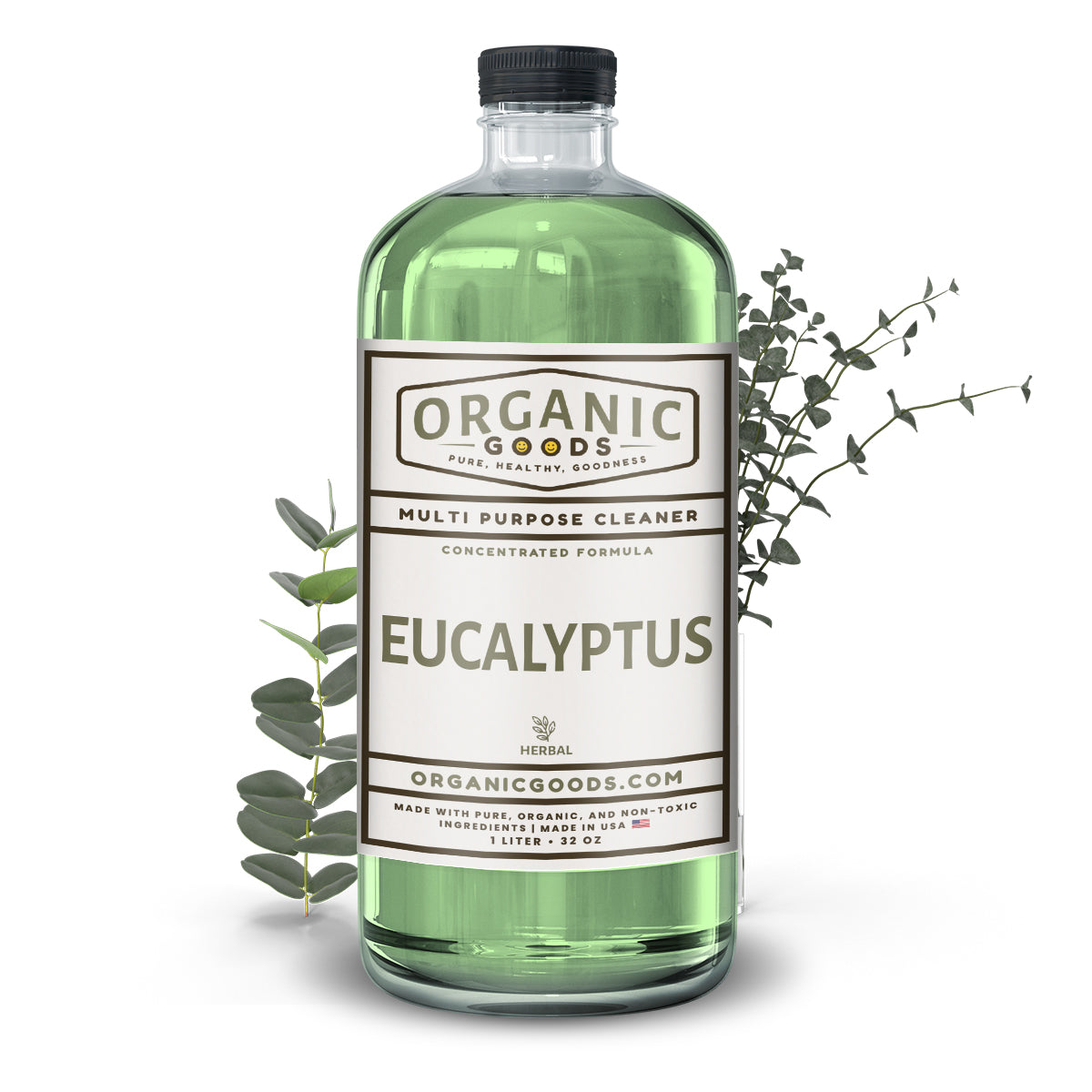 Organic Goods Concentrated Multi Purpose Cleaner - Eucalyptus Essentia ...