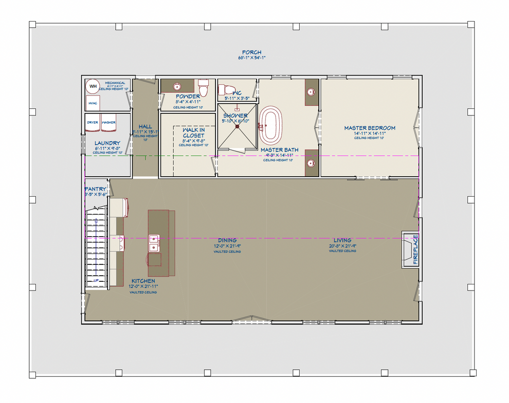 The Barndo Belle Steel Barndo House Kit – Amish Built Cabins | Modular ...