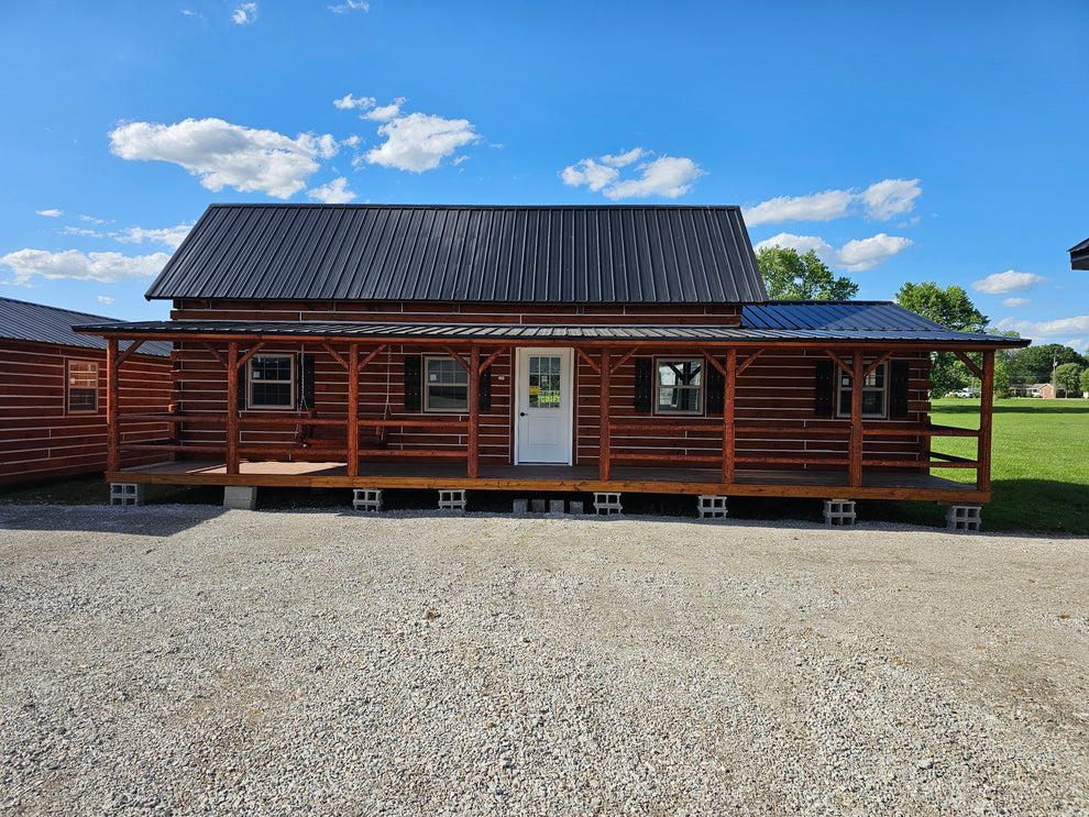 Big Bertha Rustic Cabin - Kentucky Pricing - Indiana Cabin Builder ...