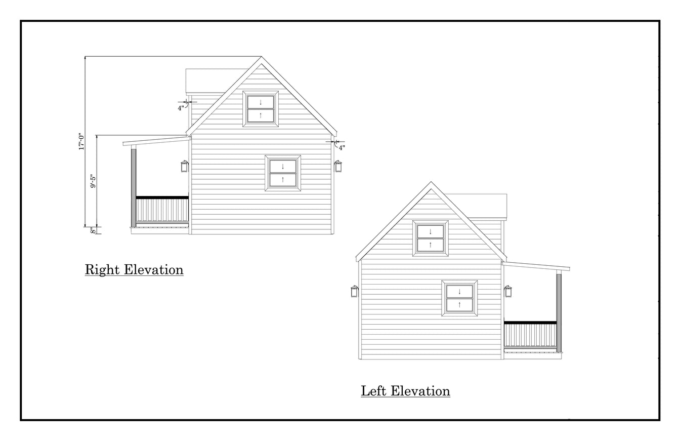 BIG BERTHA 3.0 MODERN CABIN (MENNONITE AND AMISH BUILT) – Amish Built ...