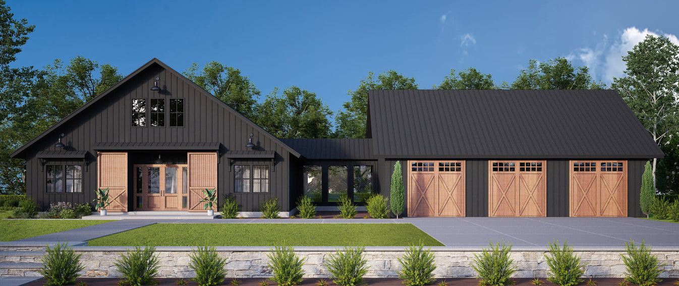The Midnight Ridge Steel Barndo House Kit – Amish Built Cabins ...