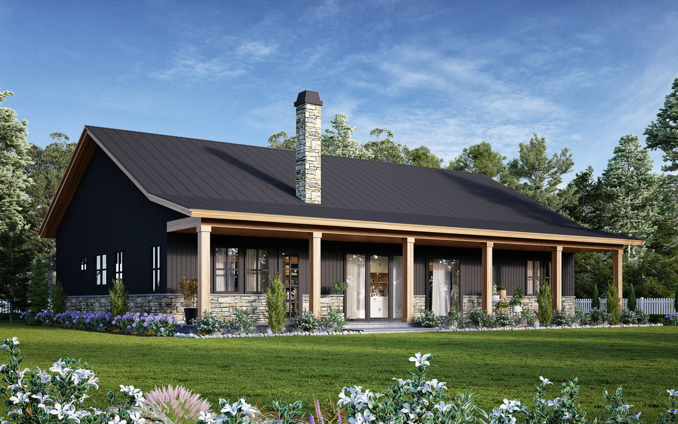 The Steelhide Lodge Steel Barndo House Kit – Amish Built Cabins ...
