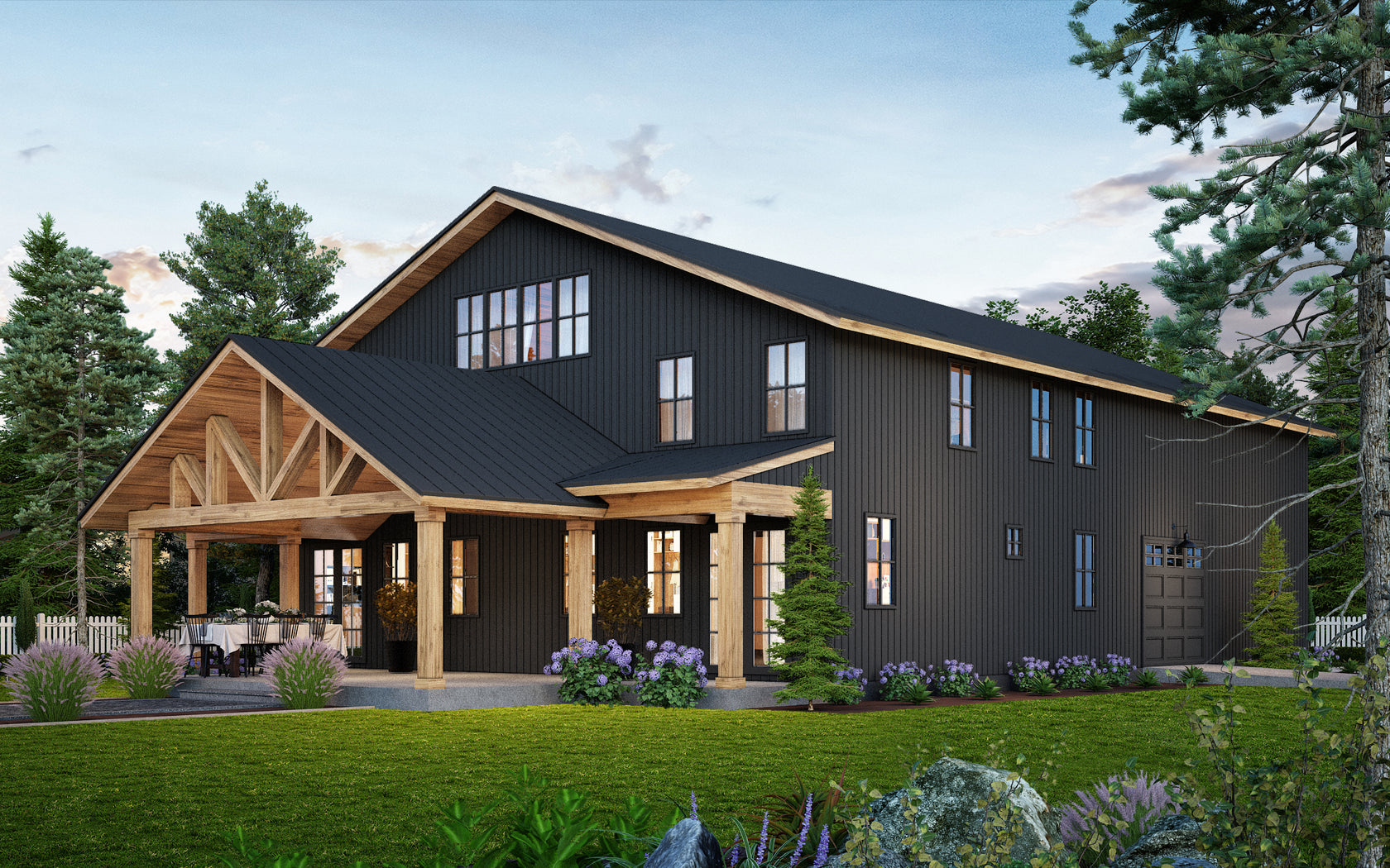The Steel Hearth Steel Barndo House Kit – Amish Built Cabins | Amish ...