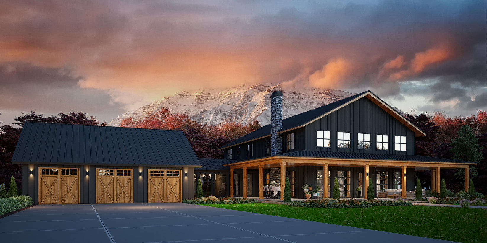 The Forge & Field Steel Barndo House Kit – Amish Built Cabins | Modular ...
