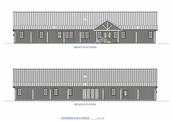 The Stormview Lodge Steel Barndo House Kit – Amish Built Cabins ...