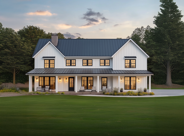 The Sterling Farmhouse Steel Barndo House Kit – Amish Built Cabins ...