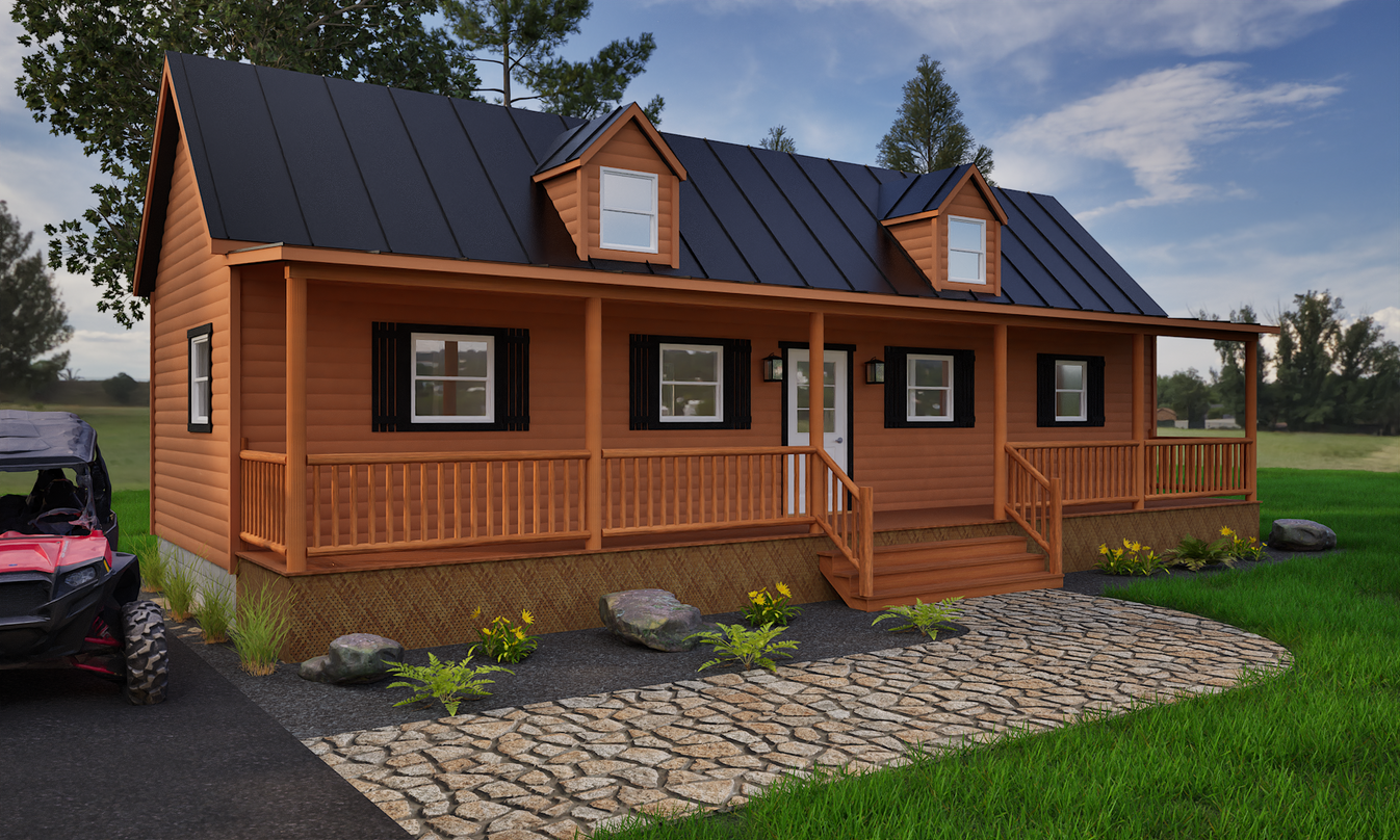 BIG BERTHA 3.0 MODERN CABIN (MENNONITE AND AMISH BUILT) – Amish Built ...