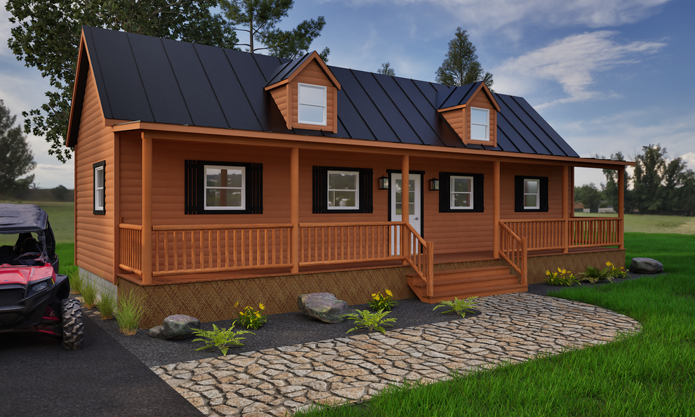 BIG BERTHA 3.0 MODERN CABIN (MENNONITE AND AMISH BUILT) – Amish Built ...