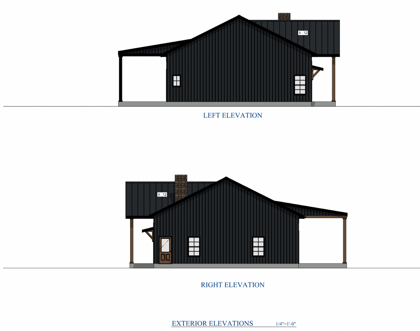 The Black Horse Rancher Steel Barndo House Kit – Amish Built Cabins