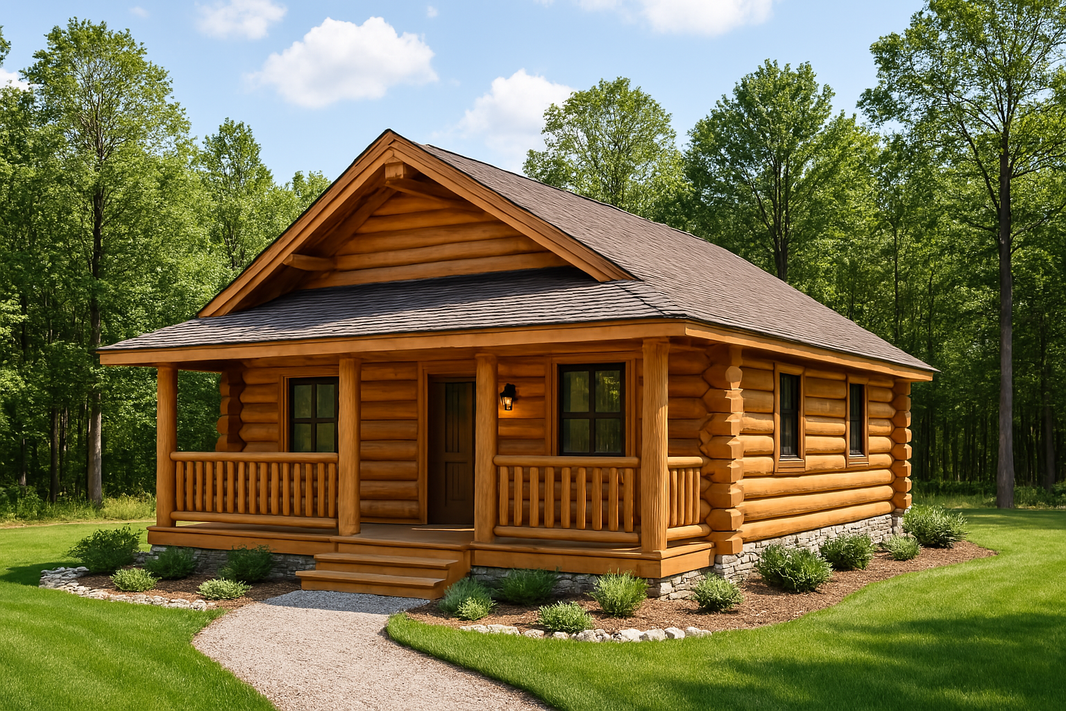 Log Home Plans - Log Cabin Kits – Amish Built Cabins | Modular Cabins ...