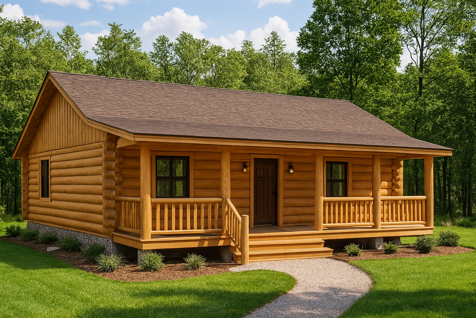 Log Home Plans - Log Cabin Kits – Amish Built Cabins | Modular Cabins ...