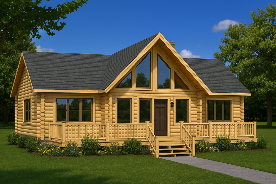 Log Home Plans - Log Cabin Kits – Amish Built Cabins | Modular Cabins ...