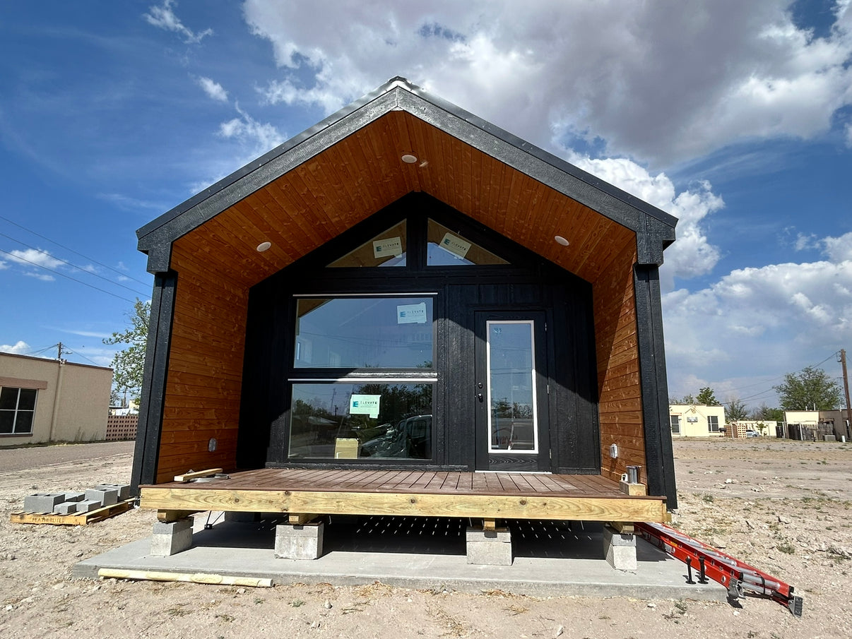 The Black Ninja Modern Amish Built Cabin – Amish Built Cabins