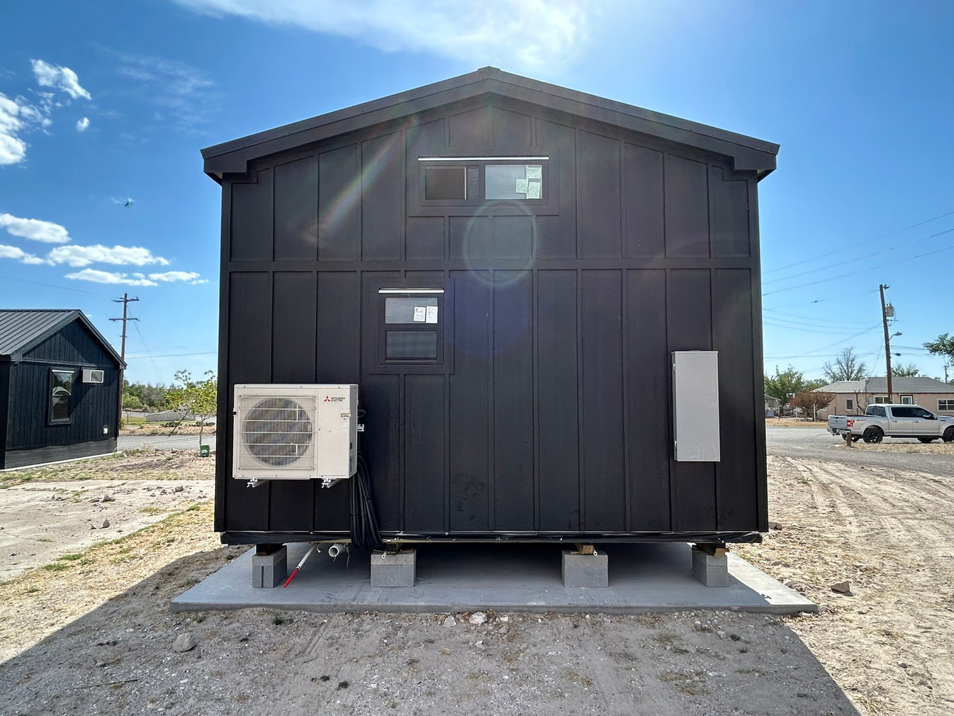 The Black Ninja Modern Amish Built Cabin – Amish Built Cabins | Amish ...
