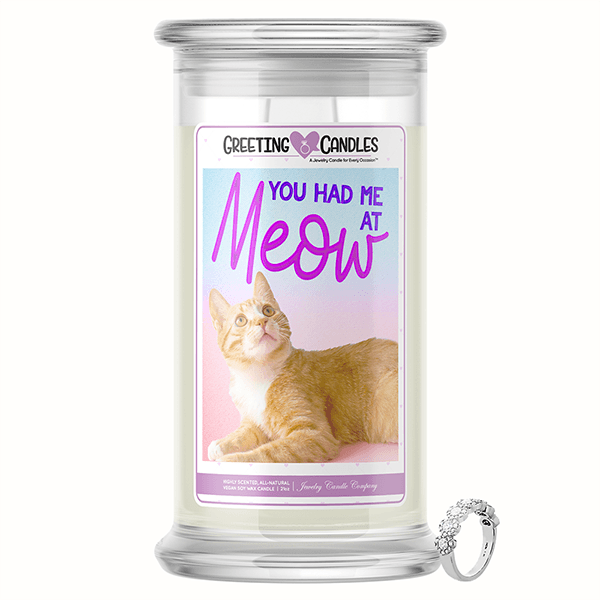 You Had Me At "Meow!" Jewelry Greeting Candles – Amish Built Cabins ...