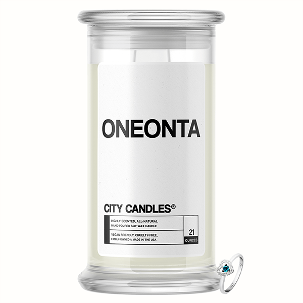 Oneonta City Jewelry Candle – Amish Built Cabins