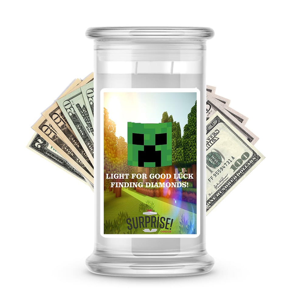MINECRAFT Cash Money Candles — Cash Candles, Money Candles – Amish ...