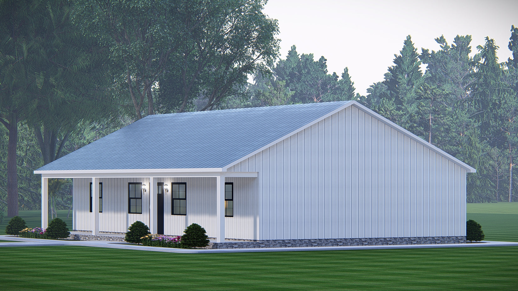 Lavender Bloom Cottage Affordable House Kit – Amish Built Cabins