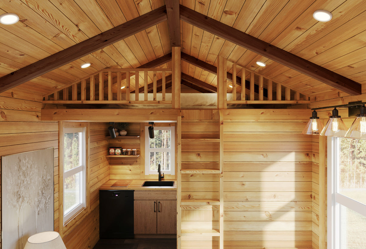Baby Bertha RV Park Model – Amish Built Cabins | Modular Cabins ...