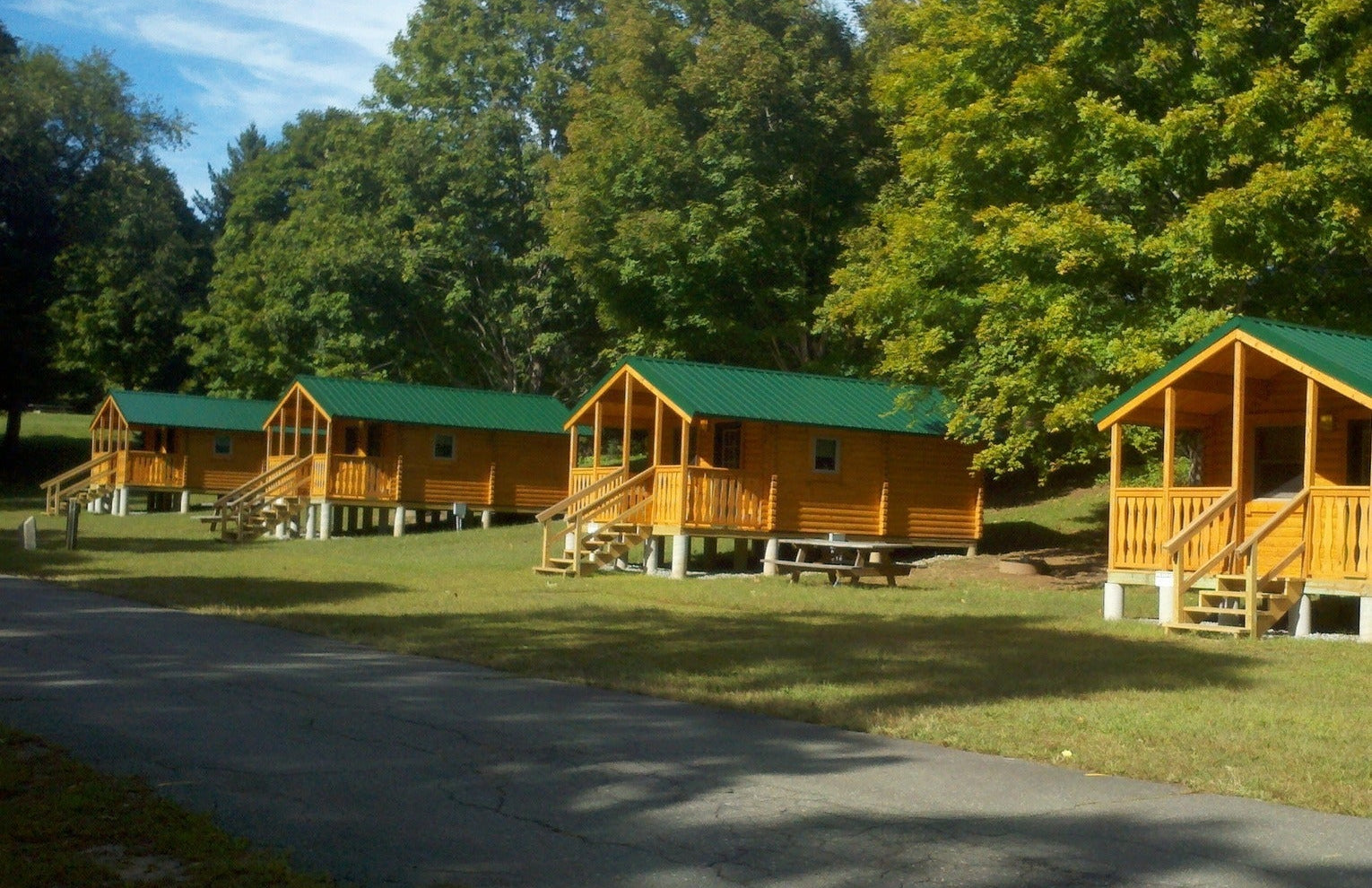 The Commercial Cabin Log Cabin Kit (Campground Cabins too!) – Amish Built Cabins