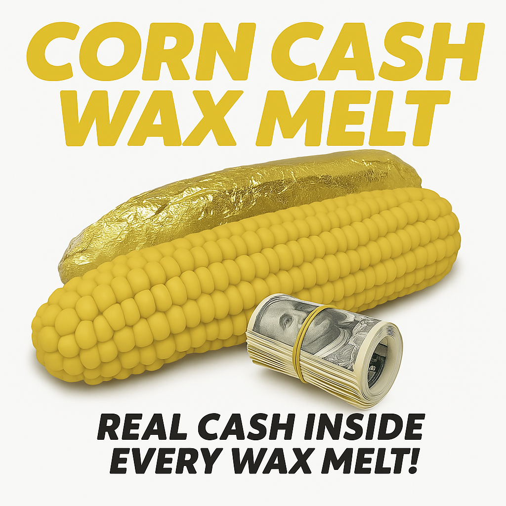 Giant Corn Shaped Cash Wax Melt – Amish Built Cabins