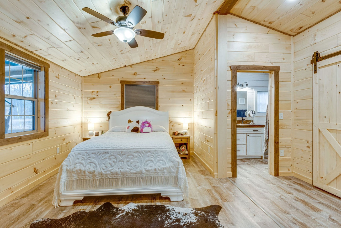 The Wolf Lodge Cabin (3 bed 2 bath) – Amish Built Cabins | Amish Made ...