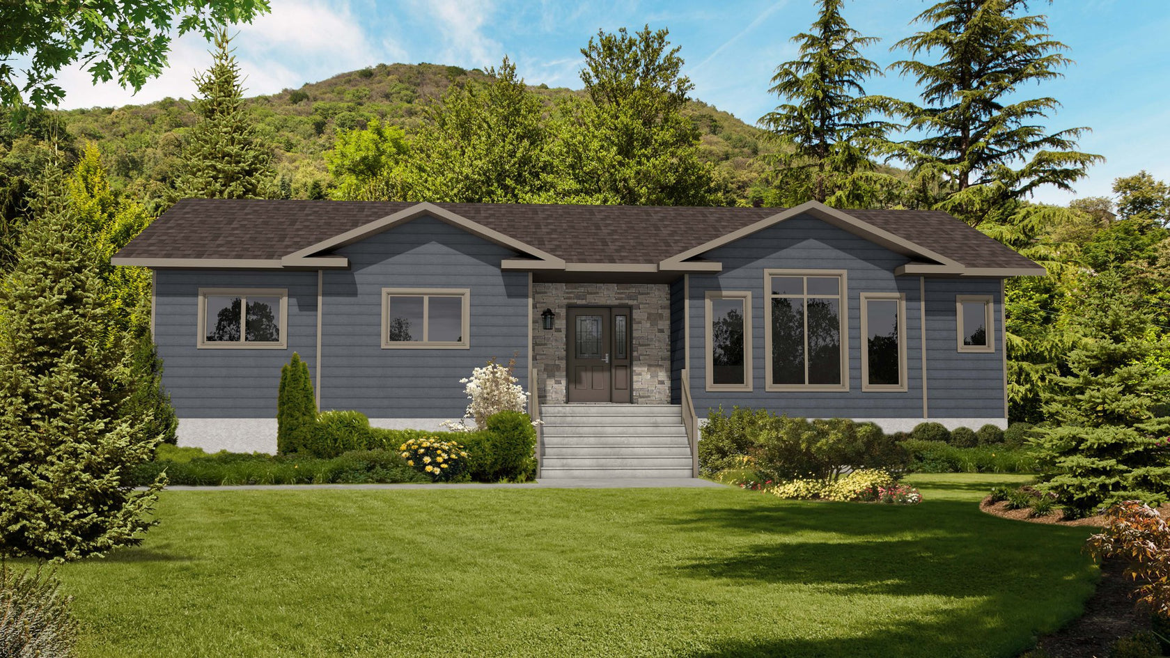 Evergreen Haven House Kit - Home Kit – Amish Built Cabins | Modular ...