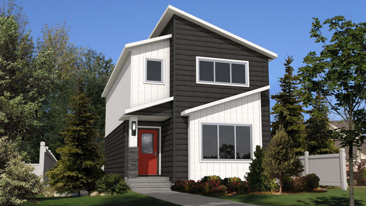 Fernwood Contemporary House Kit - Home Kit – Amish Built Cabins ...