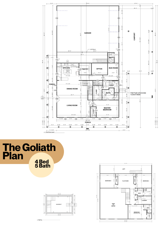 The Goliath Barndominium House Kit – Amish Built Cabins | Modular ...