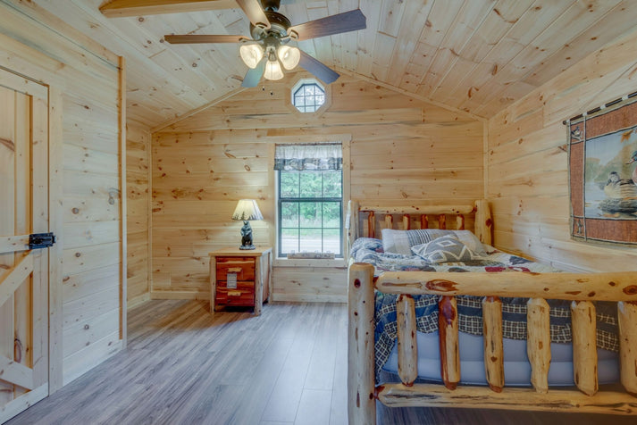 Little Debbie Cabin (1 bed 1 bath) – Amish Built Cabins | Amish Made ...