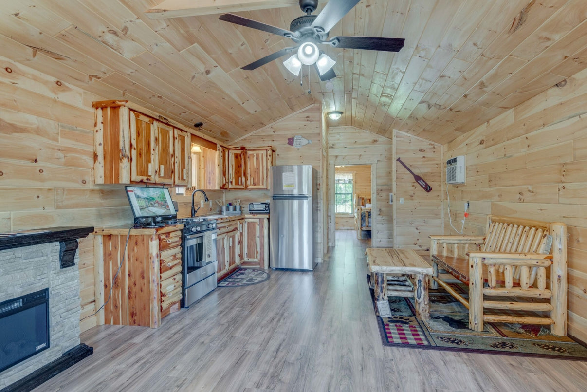 Little Debbie Cabin (1 bed 1 bath) – Amish Built Cabins | Amish Made ...