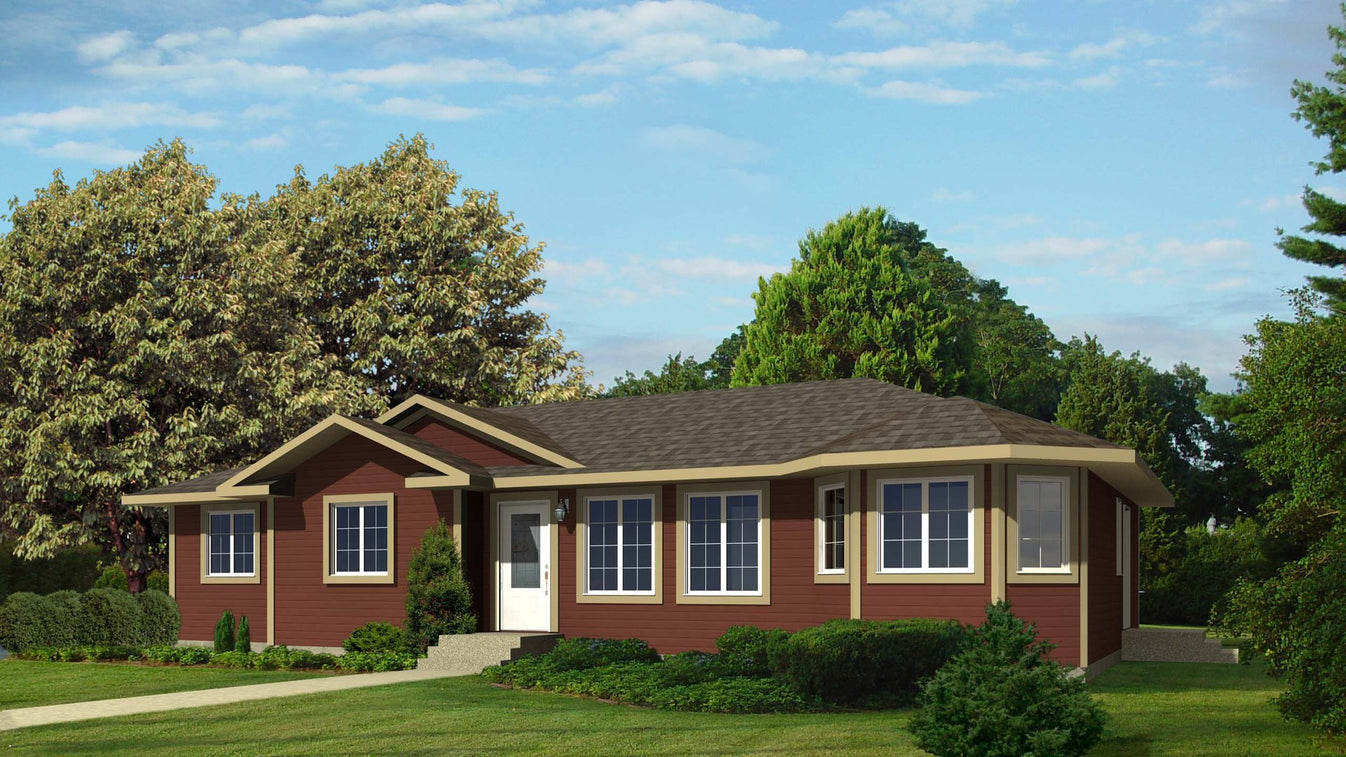 The Moonlit Cottage House Kit - Home Kit – Amish Built Cabins | Modular ...