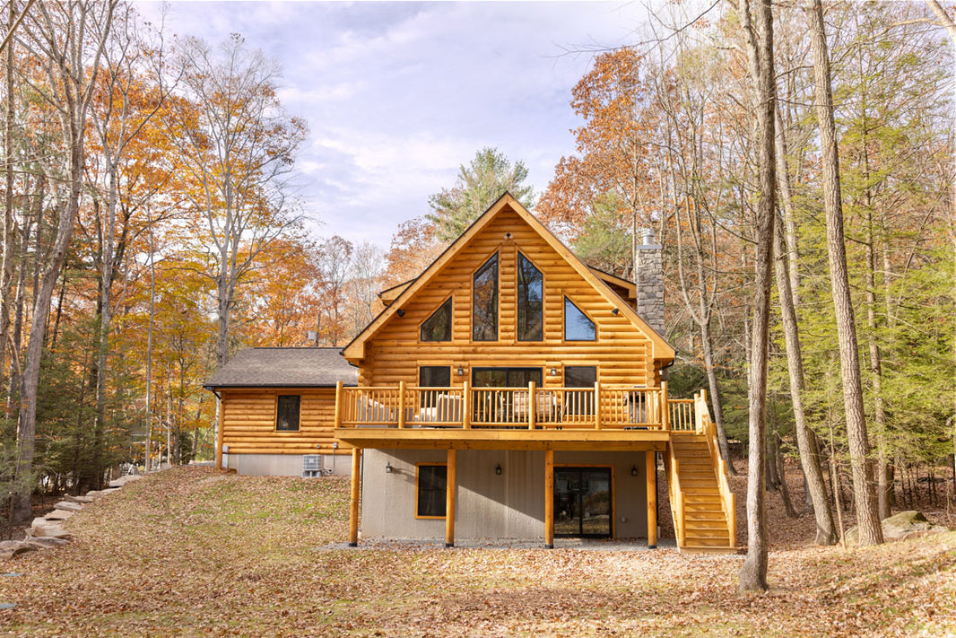 Log Cabins - Log Cabin Kits – Amish Built Cabins | Modular Cabins ...