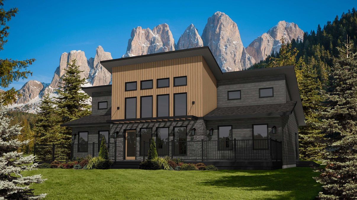 Mountain Views Retreat House Kit - Home Kit – Amish Built Cabins