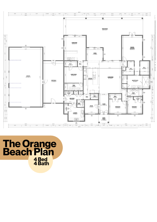 The Orange Beach Barndominium House Kit – Amish Built Cabins | Modular ...