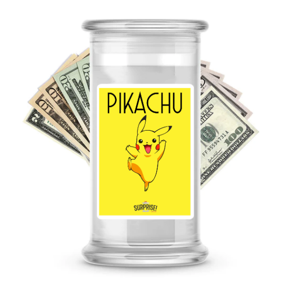 Pikachu Cash Candle (Pokemon Series) – Amish Built Cabins
