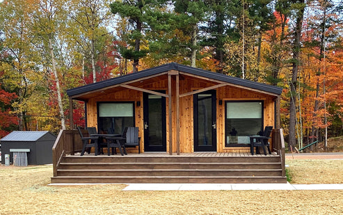 Prefab Modular Duplex (Great for rentals!) – Amish Built Cabins ...