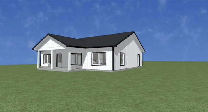The All Star Affordable Metal House Kit – Amish Built Cabins | Modular ...