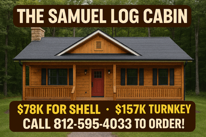 Log Cabins - Log Cabin Kits – Amish Built Cabins