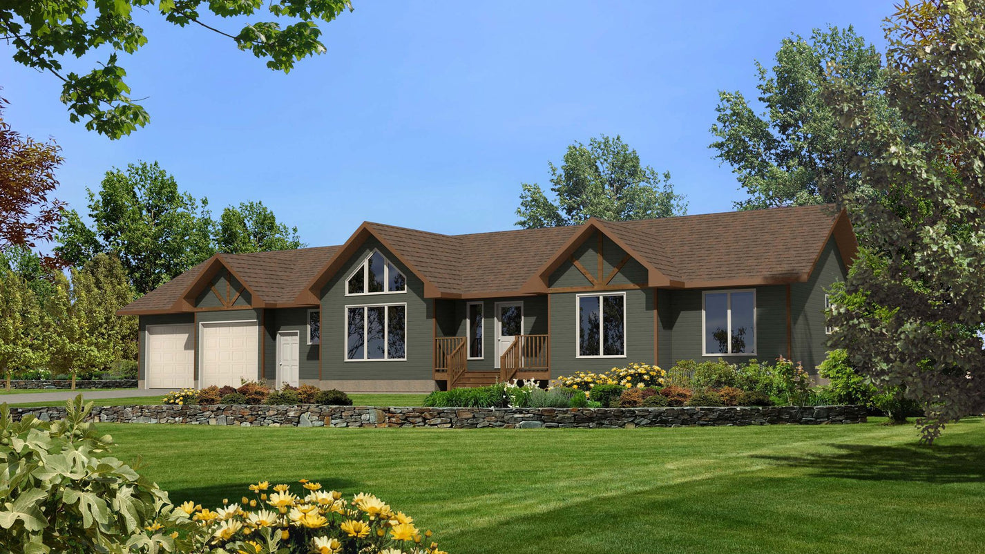 Spruce Hollow Retreat House Kit - Home Kit – Amish Built Cabins