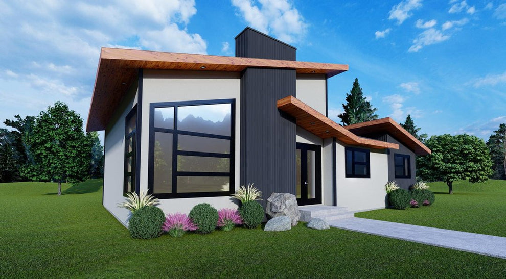 The Tesla Retreat House Kit - Home Kit – Amish Built Cabins | Modular ...