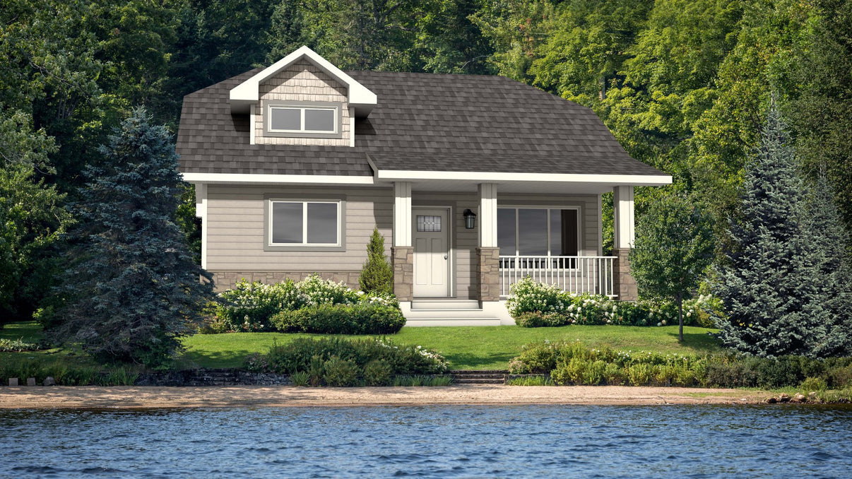 Timberline Retreat House Kit - Home Kit – Amish Built Cabins