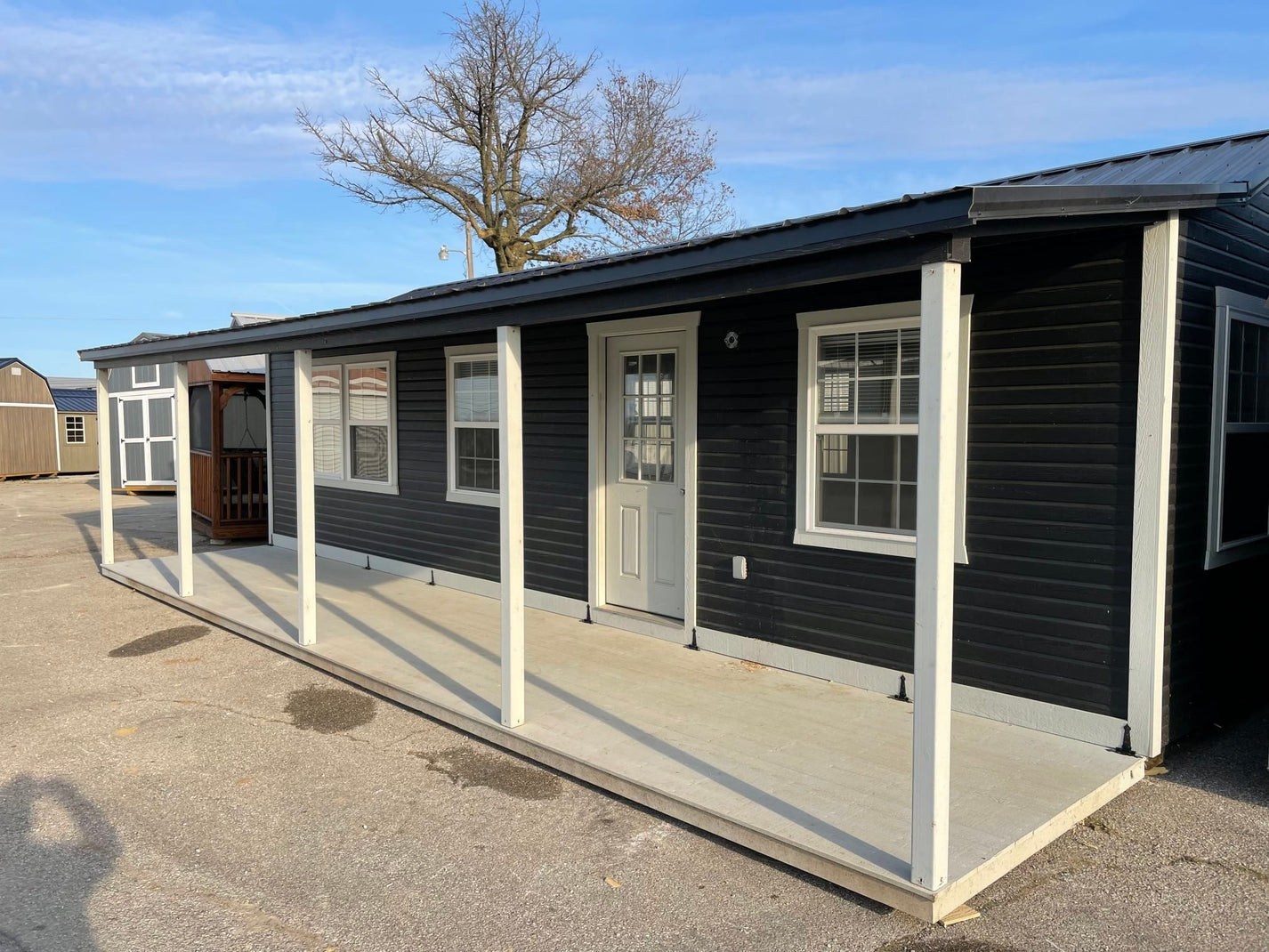 20 by 32 The Blue Lagoon Modern Cabin House with FINISHED INSIDE ...