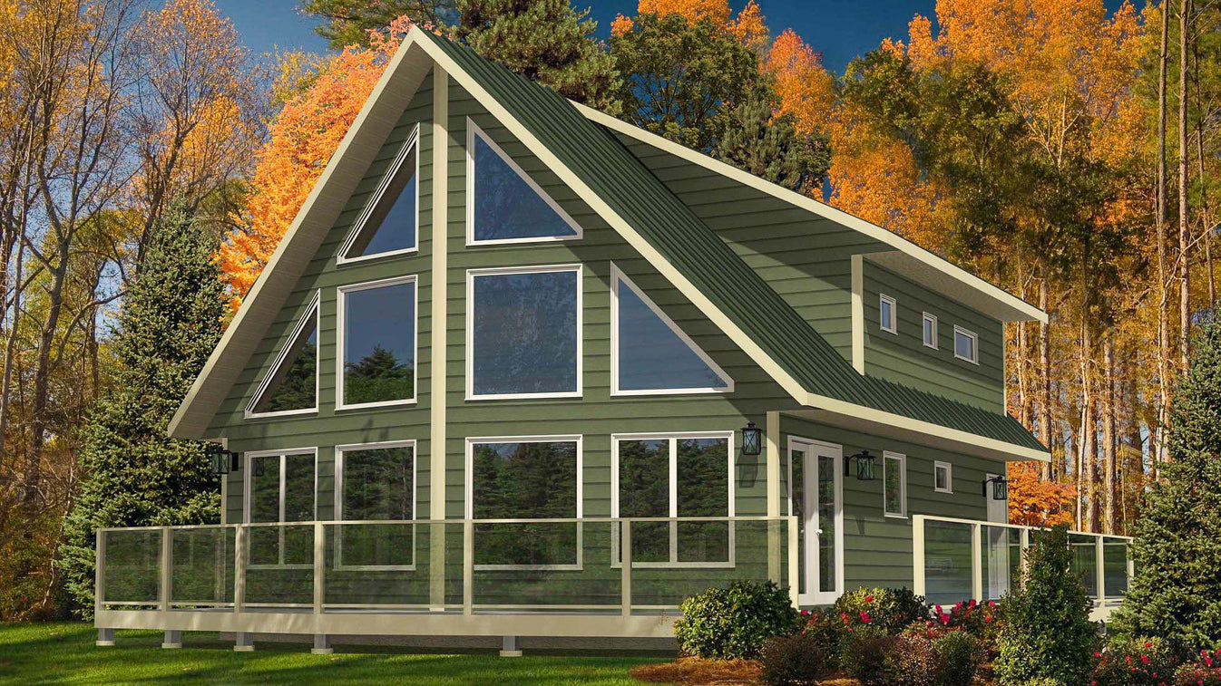 Velvet HIll Cottage House Kit - Home Kit – Amish Built Cabins | Modular ...
