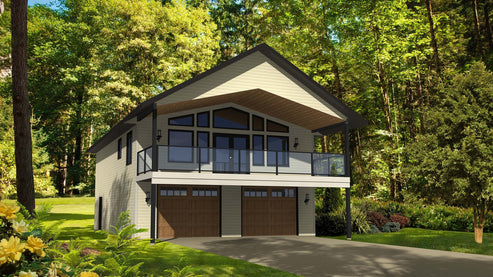 Wildflower Retreat House Kit - Home Kit – Amish Built Cabins | Modular ...