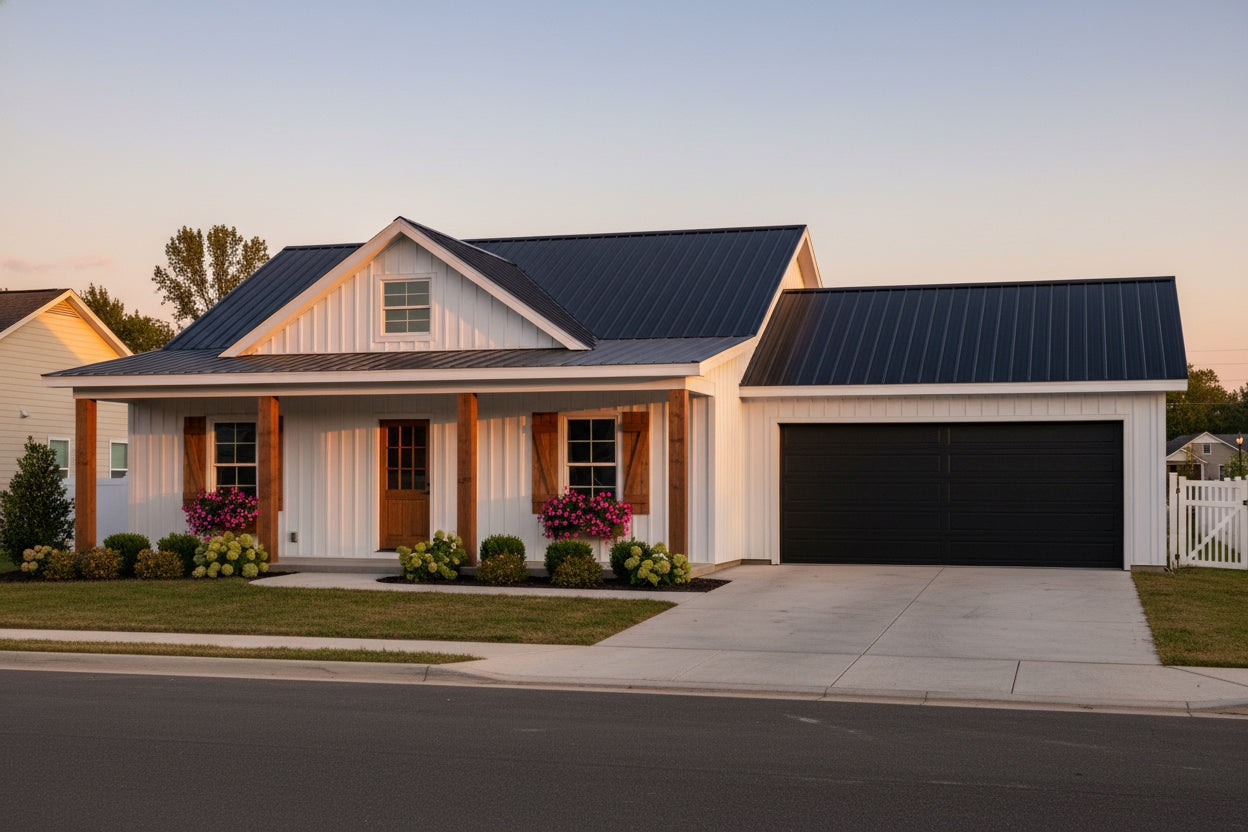 Yoder Ridge Affordable House Kit (3 bed 2 bath plus 2 Car Garage ...
